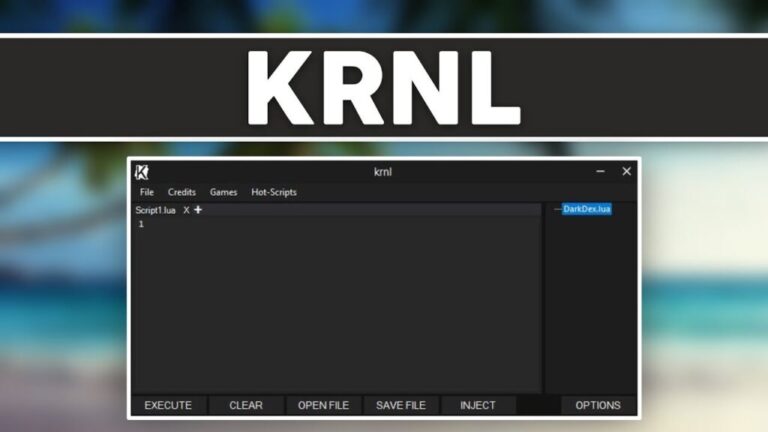 KRNL Executor v693 - Download #1 Roblox Script Executor for Android/iOS